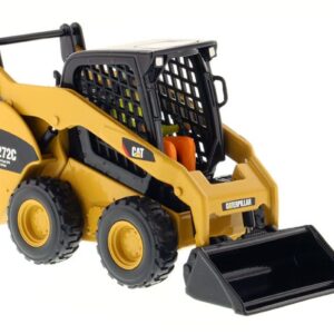 1:32 Caterpillar 272C Skid Steer Loader - Core Classics Series by Diecast Masters - 85167C (Comes with Pallet Fork and Grapple Bucket Attachment)