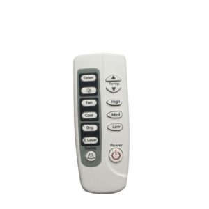 HCDZ General Replacement Remote Control for GE ASH08FCS1 ASH10AAS1 ASW10ABS1 ASW12AAS1 ASW12ACS1 ASW18DAS1 Window-Type Room Air Conditioner