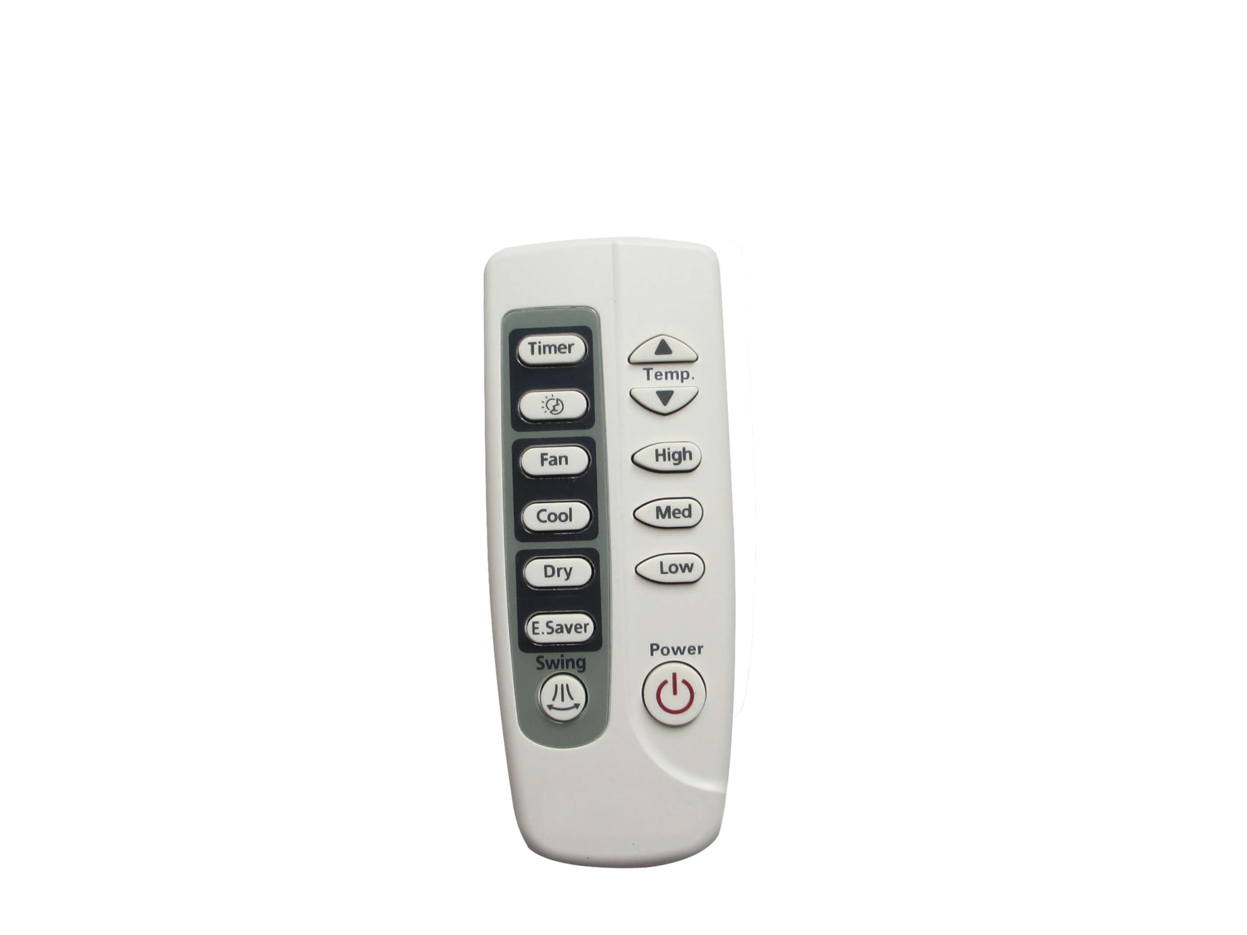 HCDZ General Replacement Remote Control for GE ASH08FCS1 ASH10AAS1 ASW10ABS1 ASW12AAS1 ASW12ACS1 ASW18DAS1 Window-Type Room Air Conditioner