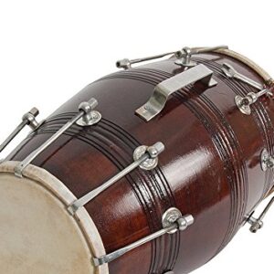 Banjira Dholak Deluxe Delhi Style Drum - Nut And Bolt