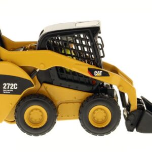 1:32 Caterpillar 272C Skid Steer Loader - Core Classics Series by Diecast Masters - 85167C (Comes with Pallet Fork and Grapple Bucket Attachment)