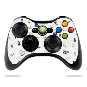 mightyskins skin compatible with microsoft xbox 360 controller case wrap cover sticker skins jays