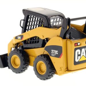 1:32 Caterpillar 272C Skid Steer Loader - Core Classics Series by Diecast Masters - 85167C (Comes with Pallet Fork and Grapple Bucket Attachment)