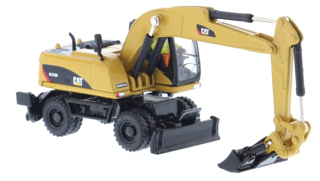 Diecast Masters 1:87 Caterpillar M318D Wheel Excavator – HO Series 85177