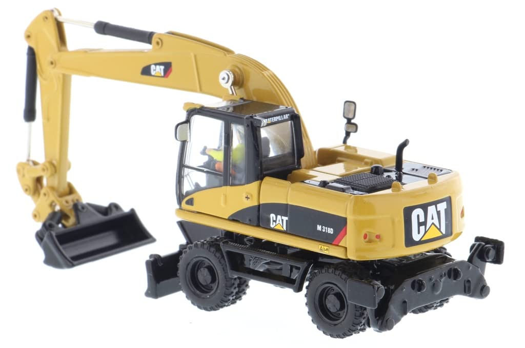 Diecast Masters 1:87 Caterpillar M318D Wheel Excavator – HO Series 85177