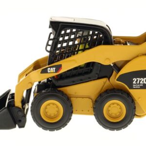 1:32 Caterpillar 272C Skid Steer Loader - Core Classics Series by Diecast Masters - 85167C (Comes with Pallet Fork and Grapple Bucket Attachment)