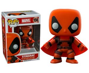 funko bobugt938 marvel figure - pop vinyl 156 - deadpool stingray rainbow squad