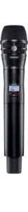 shure ulxd2/k8b handheld transmitter with ksm8 black vocal mic capsule - for use with ulx-d digital wireless microphone systems, receiver sold separately | h50 band (ulxd2/k8b=-h50)