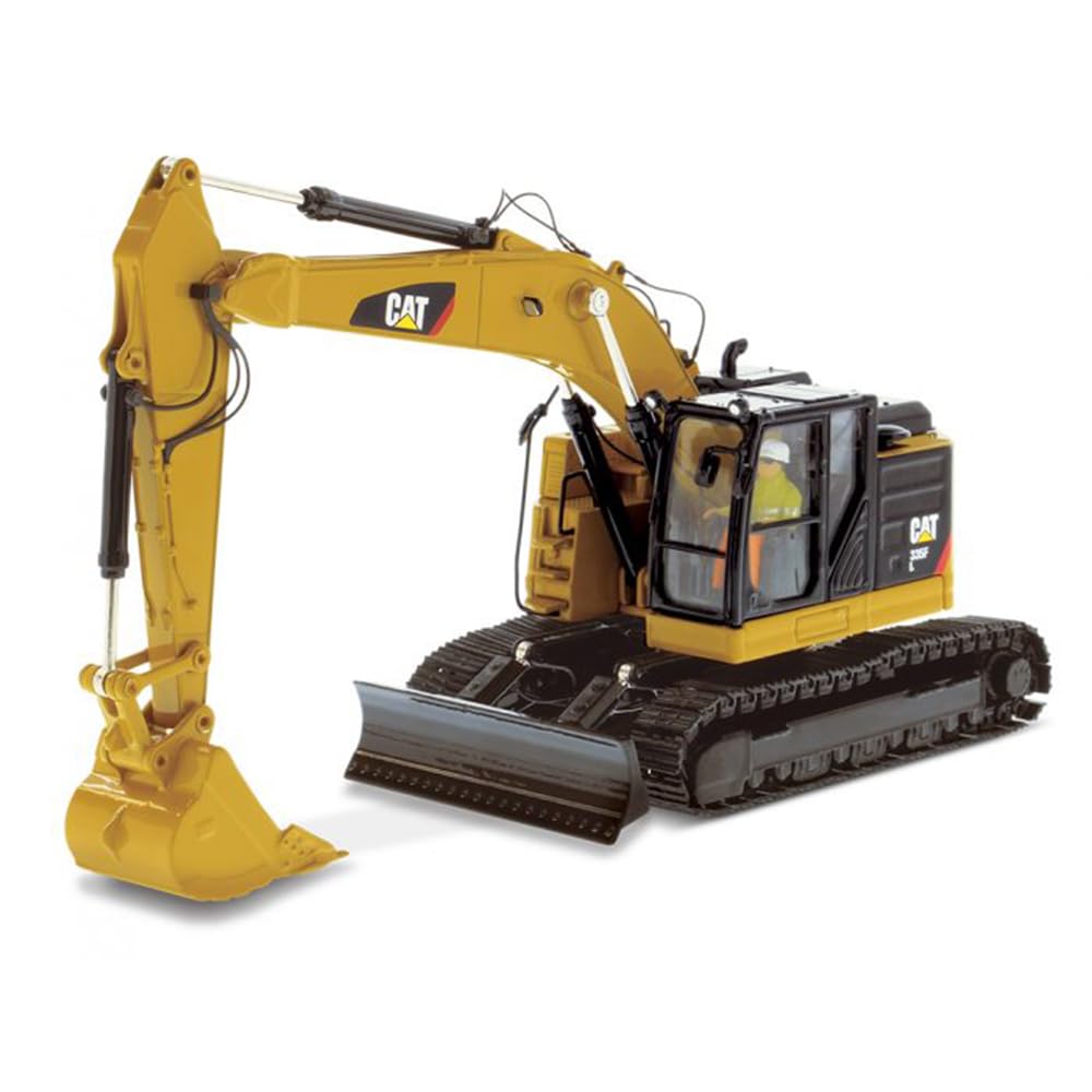 Diecast Masters 1:50 Caterpillar 335F L Hydraulic Excavator | High Line Series Cat Trucks & Construction Equipment | Scale Model Collectible | 85925