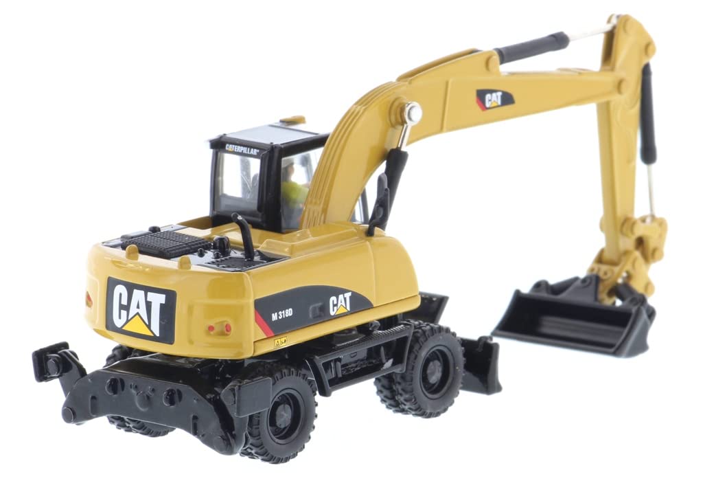 Diecast Masters 1:87 Caterpillar M318D Wheel Excavator – HO Series 85177