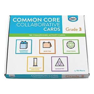 didax educational resources common core collaborative cards, gr.3