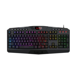 mechanical keyboard wireless, 3-modes bluetooth mechanical keyboard, software support, 96 keys with numpad arrow keys, for windows mac, keyboard low profile red switch, k684 black