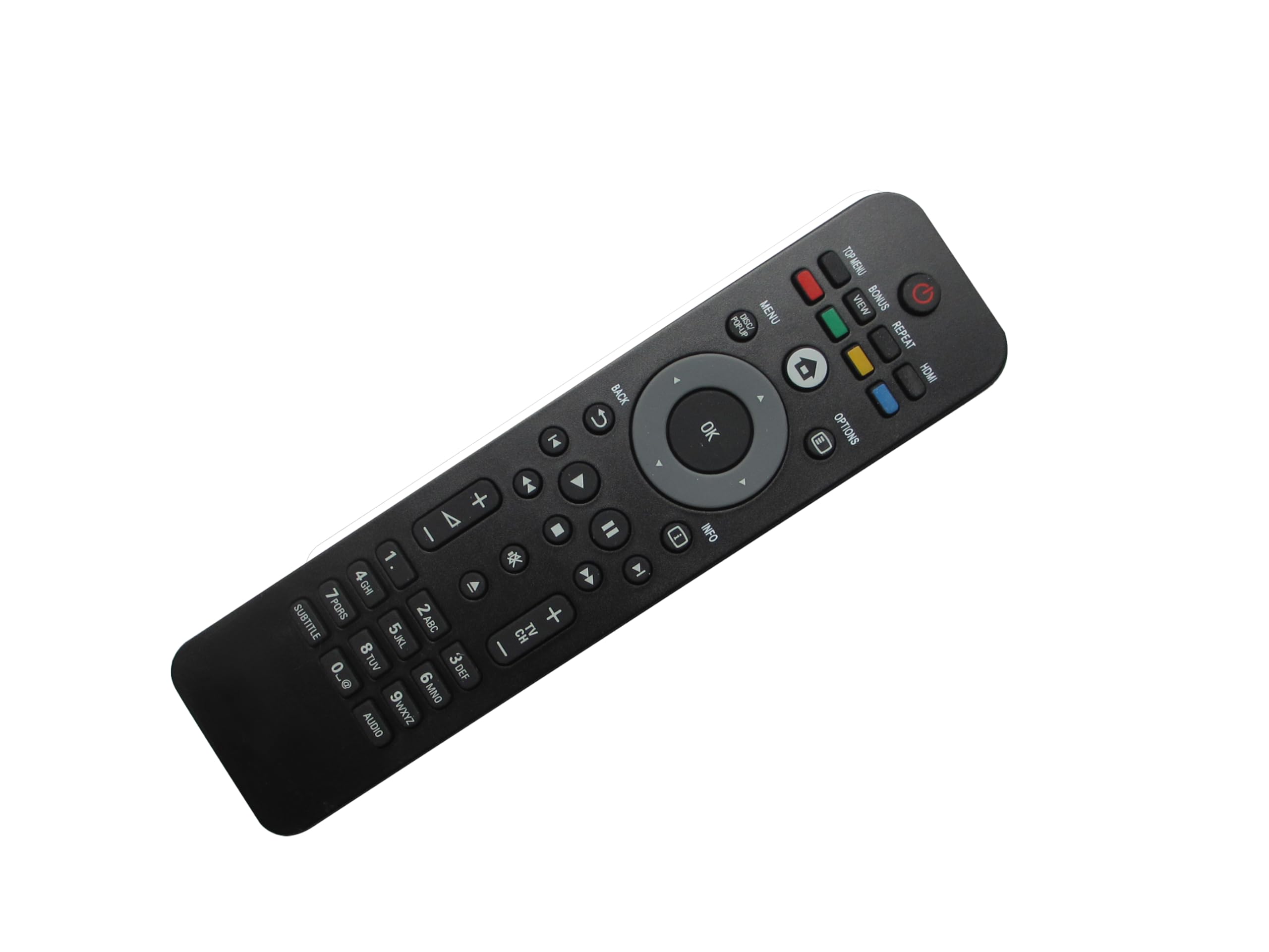 HCDZ Replacement Remote Control for Philips BDP1200/F7 BDP1300/F7 BDP5406 BDP3406/F7 CRP634 BDP7500 BDP7500SL BDP7500BL Blu-ray DVD Disc Player