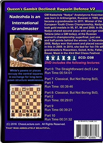 Chess Lecture Queen's Gambit Declined - Ragozin Defense - 2 DVDs Volume 148