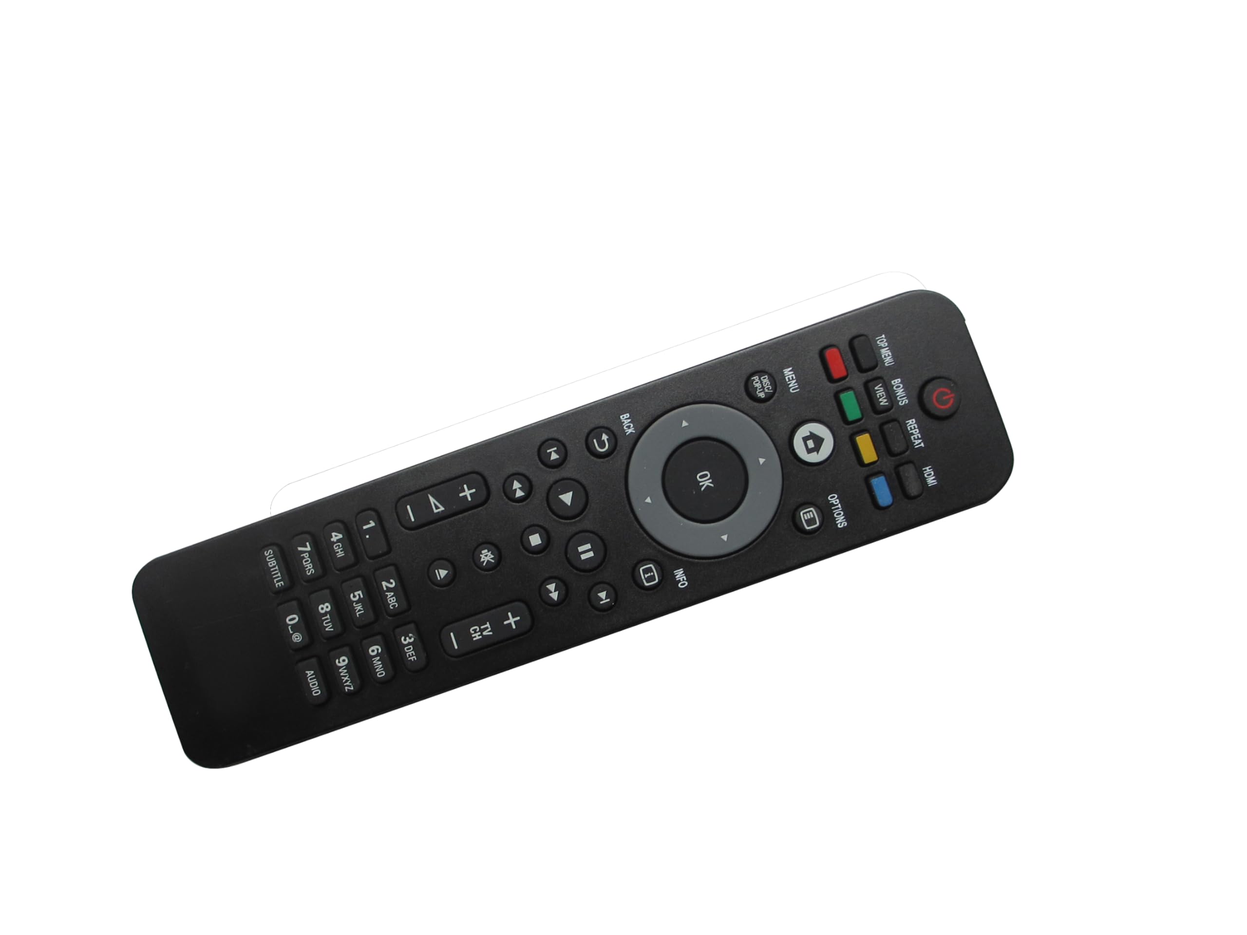 HCDZ Replacement Remote Control for Philips BDP1200 BDP1300 NB540 BDP7520/F7 BDP7520 BDP7500SL/98 BDP7500B2 BDP7500S2 BDP7500S2/12 Blu-ray DVD Disc Player