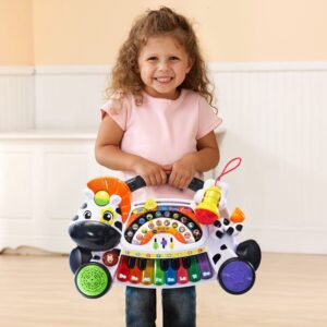 VTech Zoo Jamz Piano, for kids (18 months-4 years), White (Frustration Free Packaging