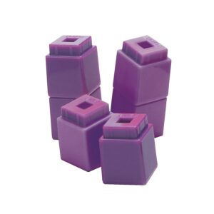 didax educational resources unifix cubes purple bag of 100