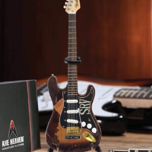 Axe Heaven SRV Model Custom Mini Fender Strat Guitar Replica