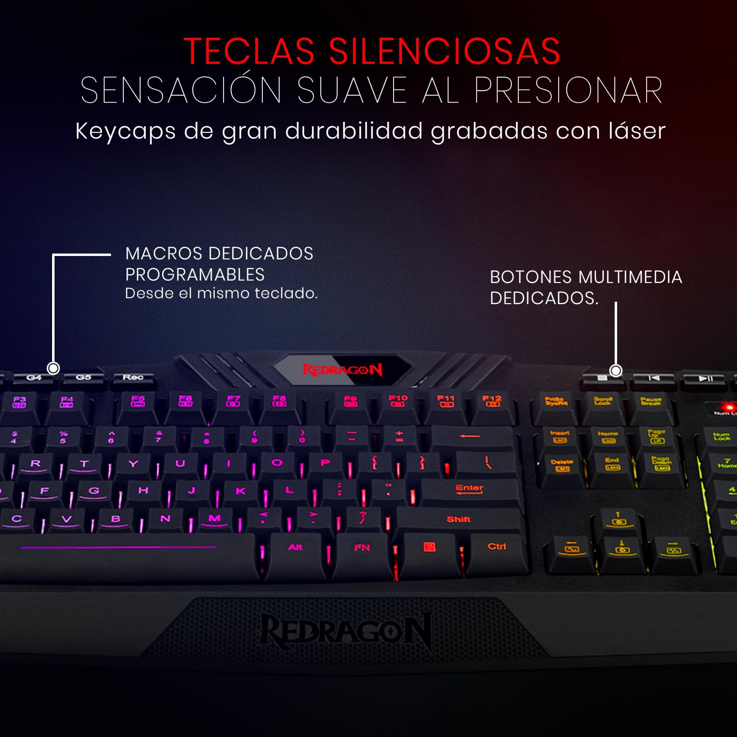 Mechanical Keyboard Wireless, 3-Modes Bluetooth Mechanical Keyboard, Software Support, 96 Keys with Numpad Arrow Keys, for Windows Mac, Keyboard Low Profile Red Switch, K684 Black