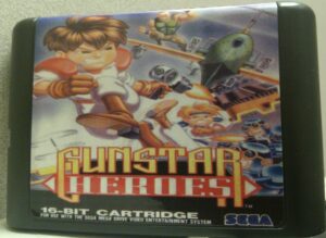 games cartridge - gunstar heroes for 16 bit sega megadrive genesis sega game console