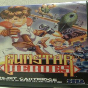 Games Cartridge - Gunstar Heroes for 16 bit Sega MegaDrive Genesis Sega Game Console