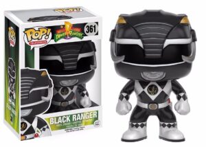 funko pop tv: power rangers - black ranger action figure