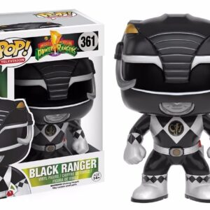 Funko POP TV: Power Rangers - Black Ranger Action Figure