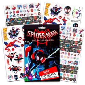 Marvel Spiderman Coloring Book Bundle with Spiderman Stickers and Rex-Man Door Hanger