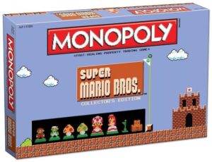 monopoly: super mario bros collector's edition board game