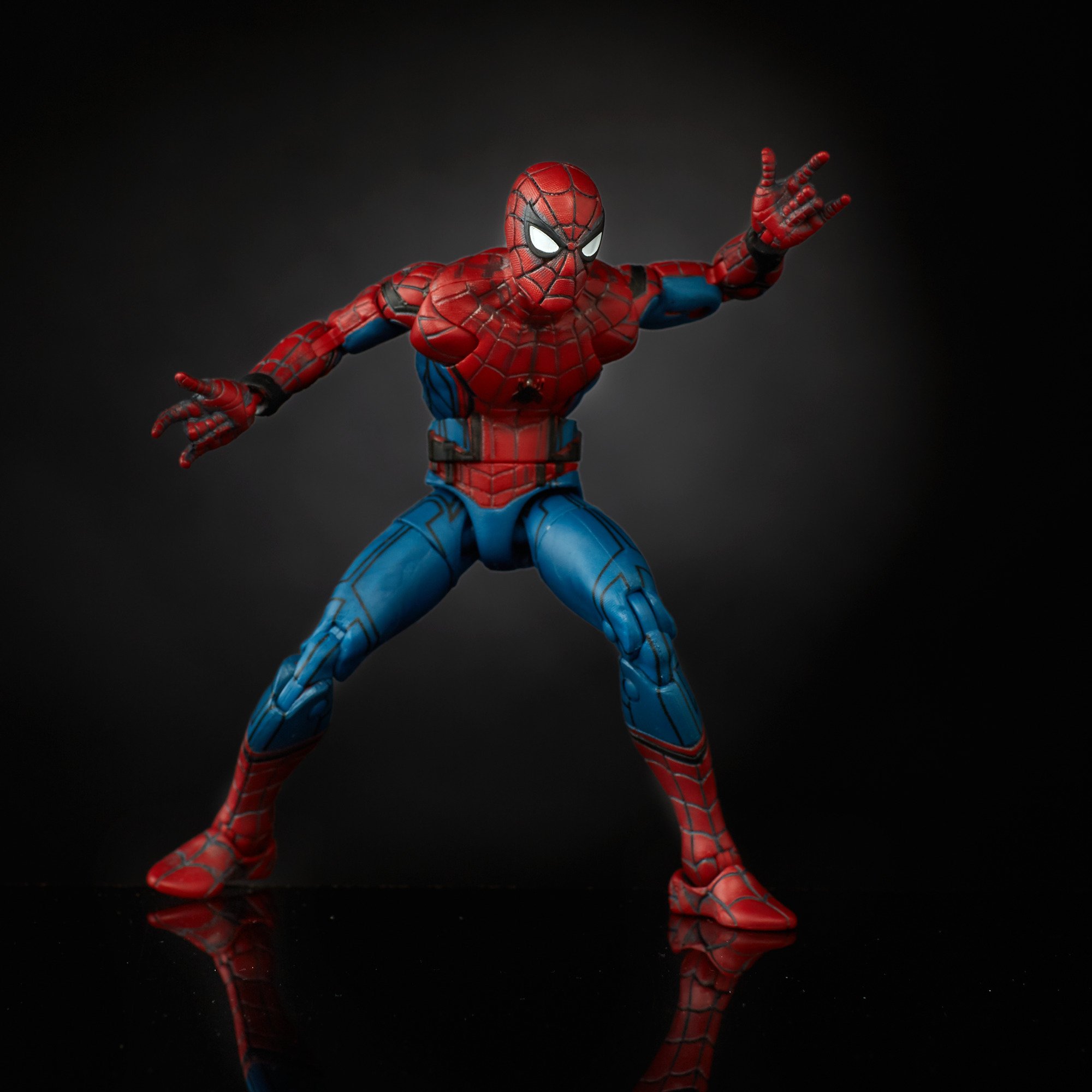 Marvel Legends Spider-Man Homecoming Movie Spider-Man Action Figure (Build Vulture's Flight Gear), 6 Inches