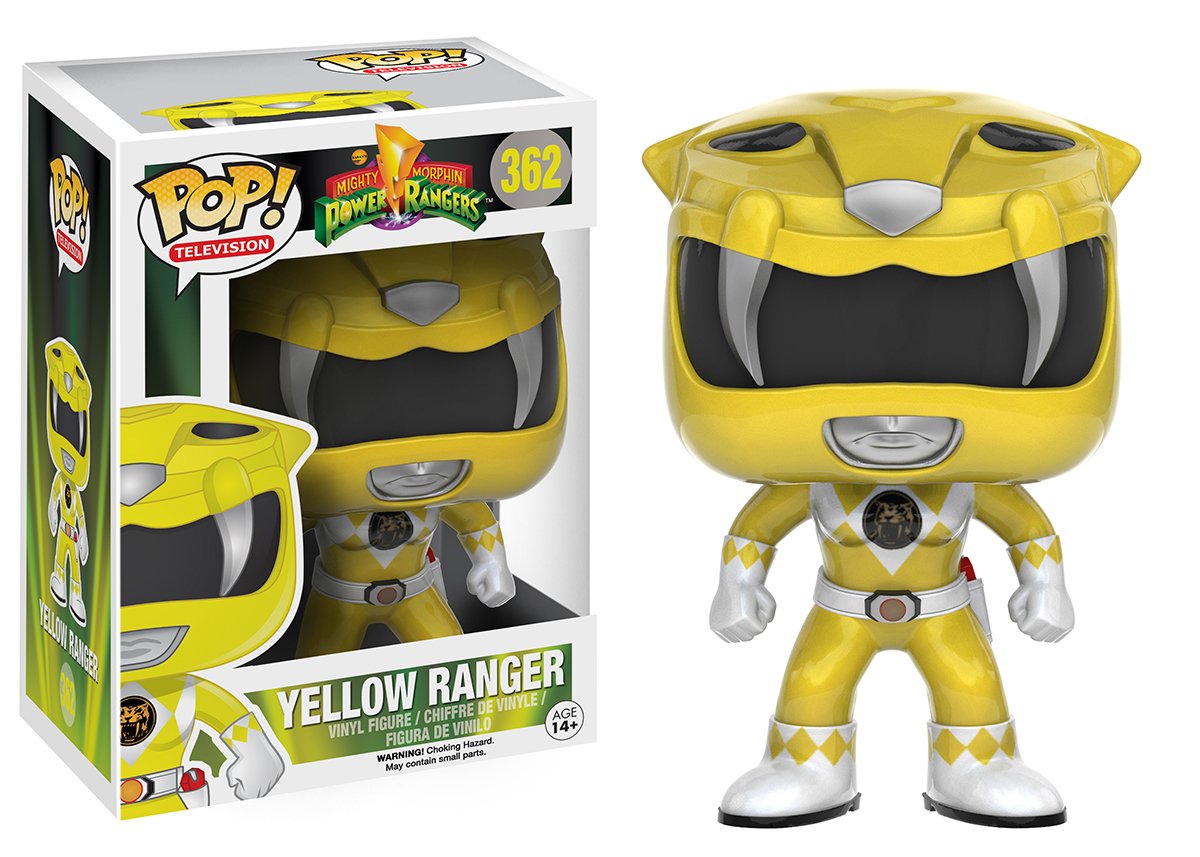 Funko POP TV: Power Rangers - Yellow Ranger Action Figure