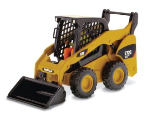 1:32 caterpillar 272c skid steer loader - core classics series by diecast masters - 85167c (comes with pallet fork and grapple bucket attachment)