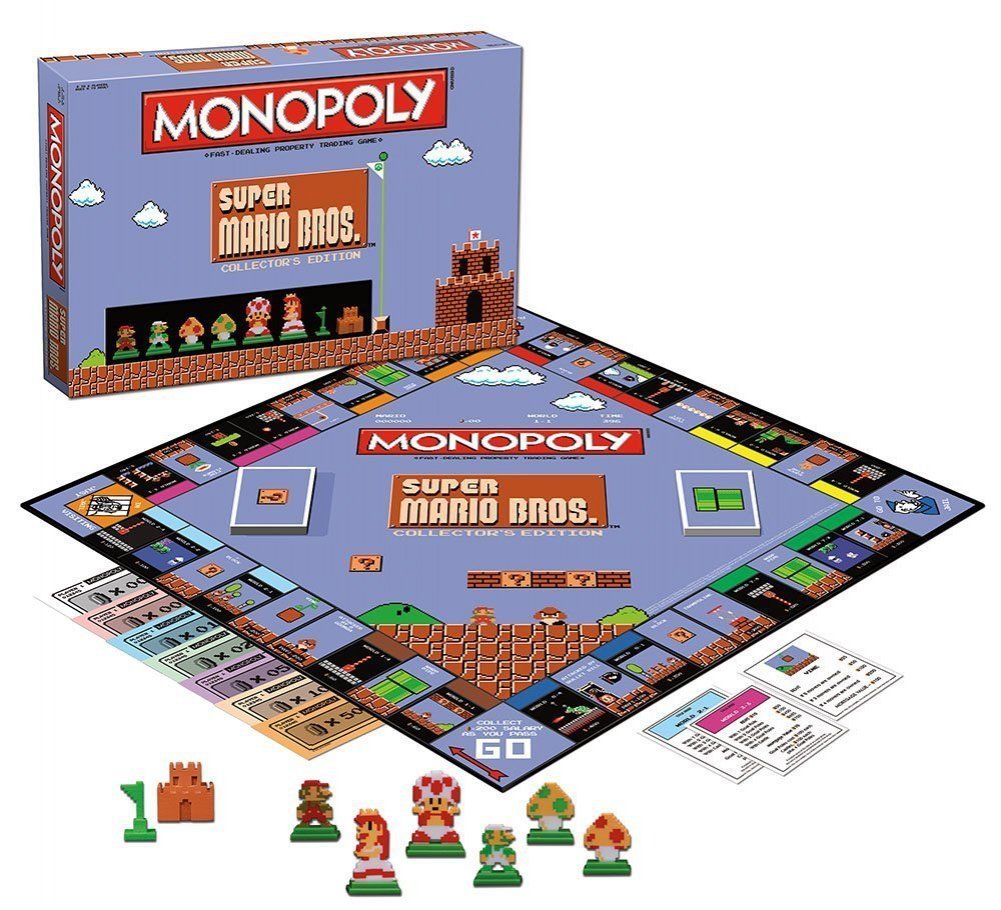 Monopoly: Super Mario Bros Collector's Edition Board Game