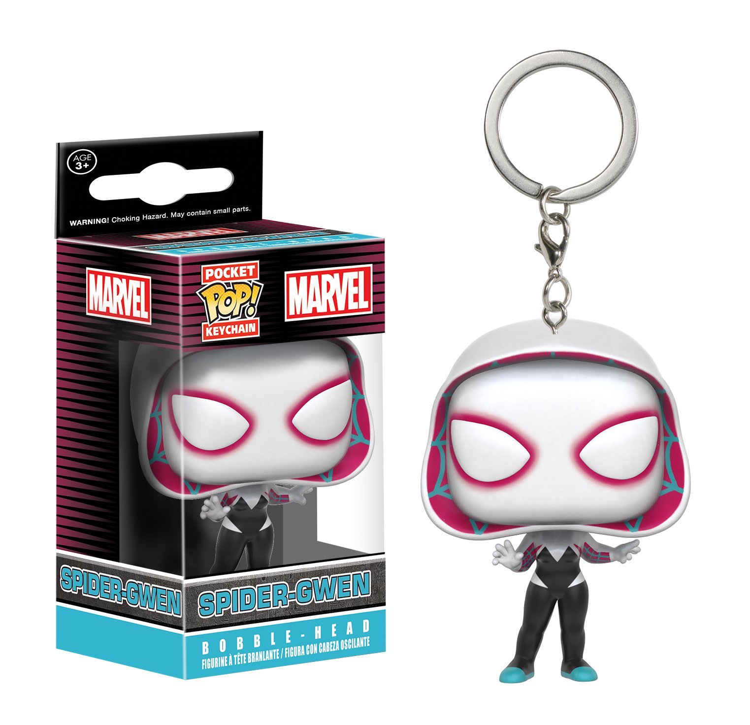 Funko Pocket POP Keychain: Marvel - Spider Gwen Action Figure