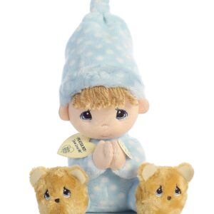 Aurora® Inspirational Precious Moments™ Precious Prayer Boy Stuffed Animal - Cherished Memories - Enduring Comfort - Blue 9.5 Inches