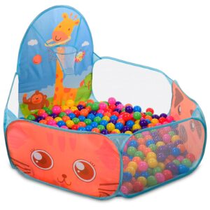 eocusun kids ball pit ball tent pop up children baby toy toddler ball pit for indoor outdoor play, balls not included (1)