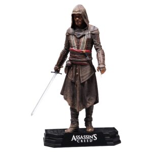 mcfarlane toys assassin's creed movie aguilar collectible action figure, 7"