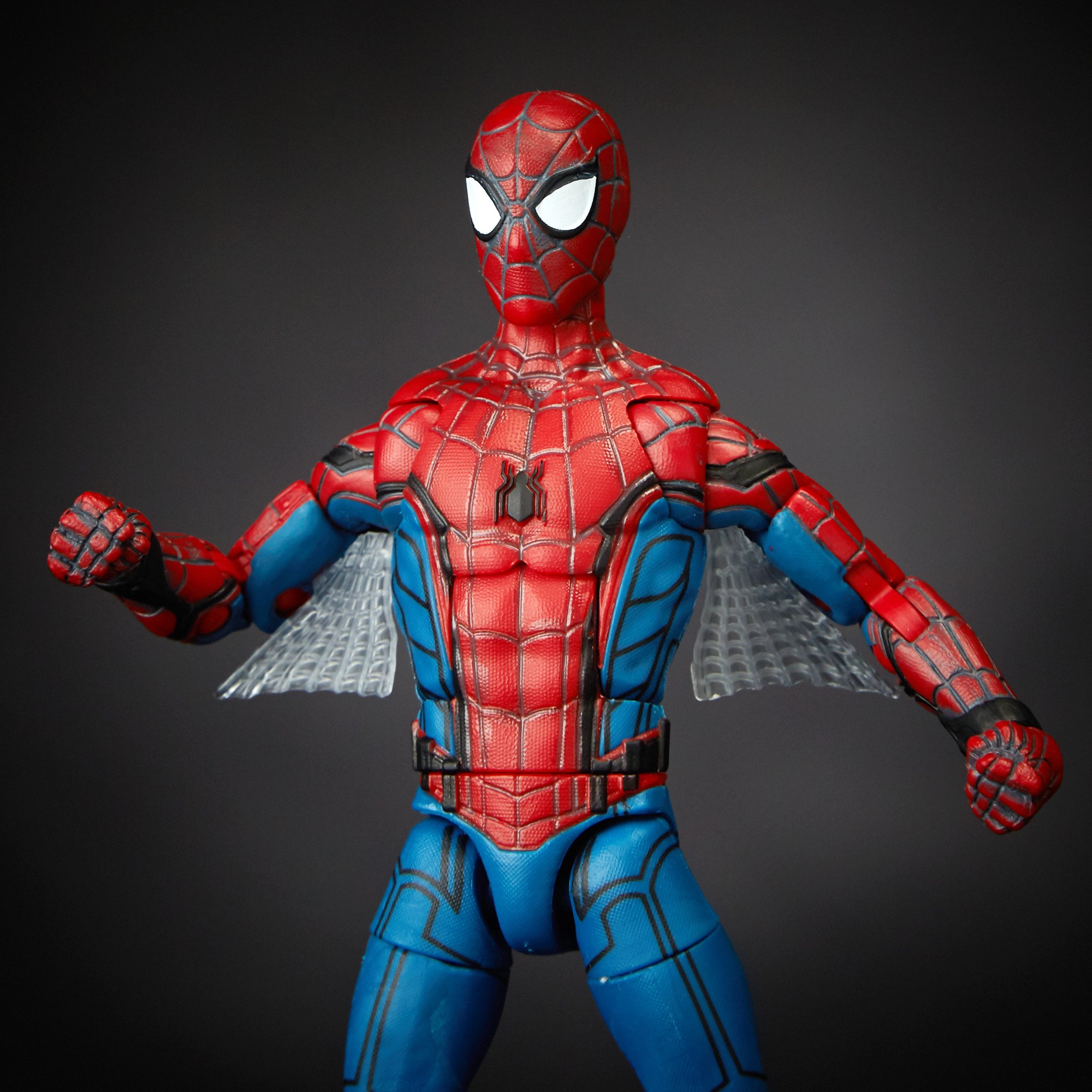 Marvel Legends Spider-Man Homecoming Movie Spider-Man Action Figure (Build Vulture's Flight Gear), 6 Inches