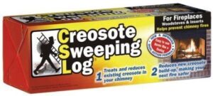 creosote sweeping log - as seen on tv