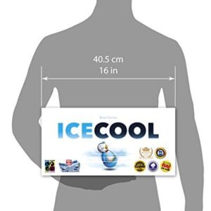 Brain Games: ICECOOL, A Fast & Fun Penguin Flicking Strategy Board Game, A Family Fun Game Everyone is Sure to Enjoy, For Ages 6 and up