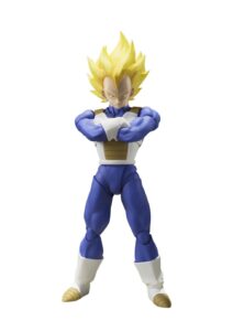 bandai tamashii nations s.h. figuarts super saiyan vegeta (cell saga) "dragon ball z" action figure