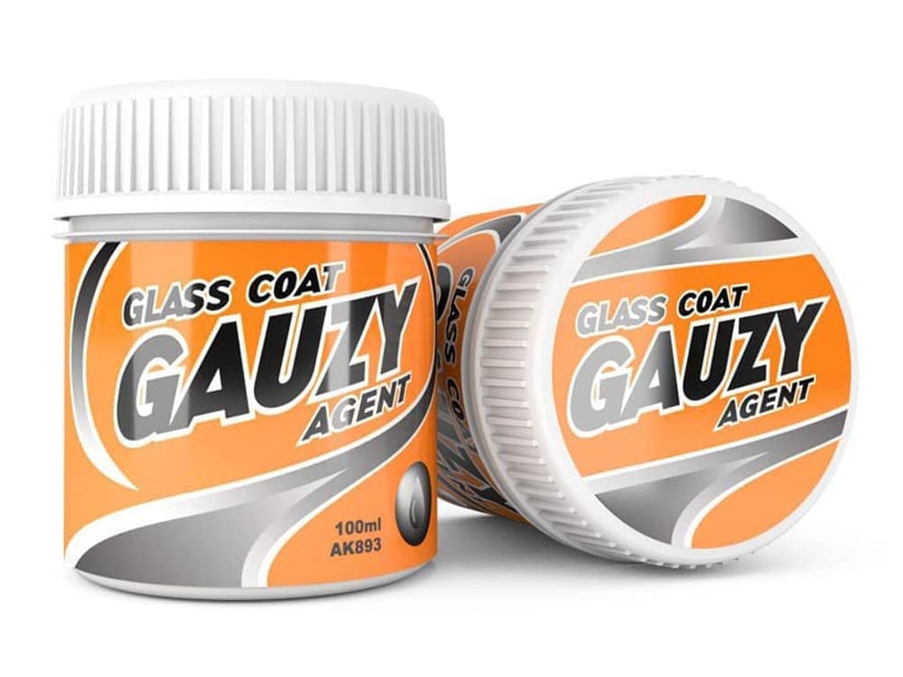 AK Interactive Gauzy Agent Glass Coat 100ml Bottle