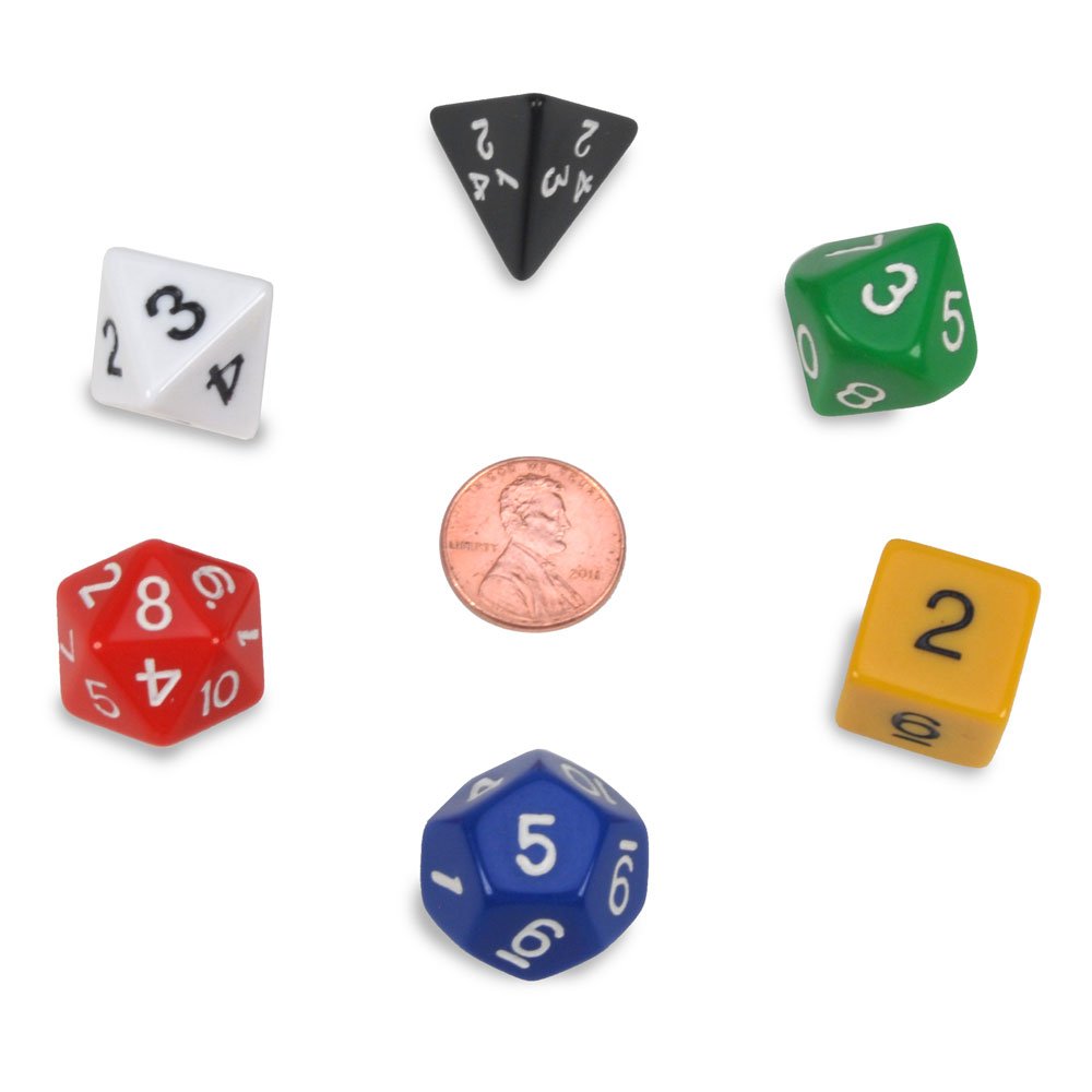 EAI Education Polyhedra Dice Sampler