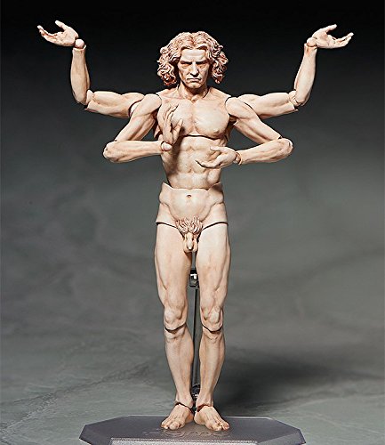 FREEing Table Museum The Vitruvian Man Figma Action Figure