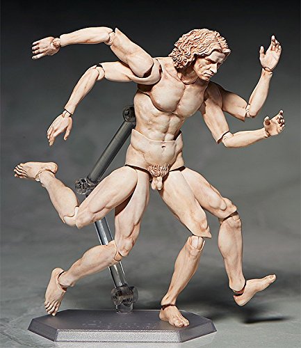 FREEing Table Museum The Vitruvian Man Figma Action Figure