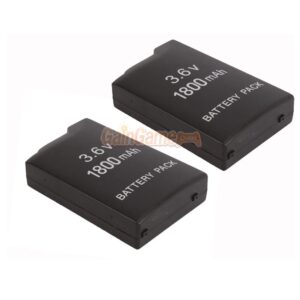 2x new 3.6v 1800mah rechargeable battery for sony psp-110 psp-1001 psp 1000 us