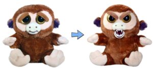 william mark feisty pets grandmaster funk adorable plush stuffed monkey that turns feisty with a squeeze