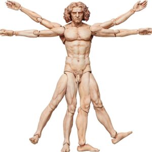 FREEing Table Museum The Vitruvian Man Figma Action Figure