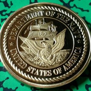 US Navy USS Constellation CV-64 Colorized Challenge Art Coin