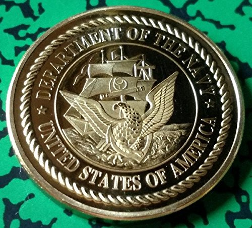 US Navy USS Constellation CV-64 Colorized Challenge Art Coin